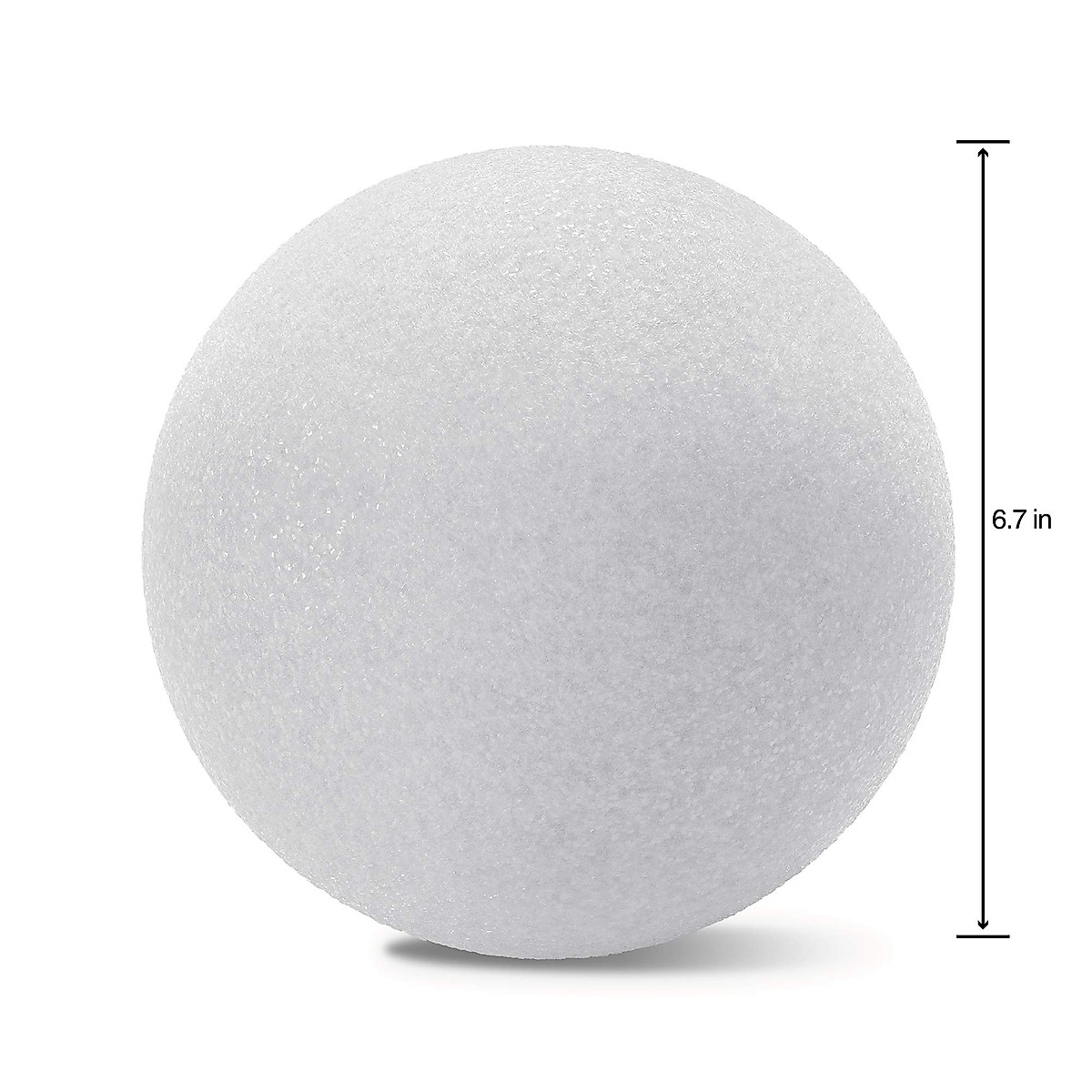 FloraCraft CraftFōM Ball 4.7 Inch White