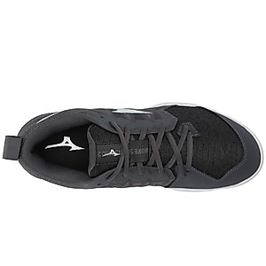 Mizuno Wave Supersonic 2 Womens Volleyball Shoe, Black-Charcoal, 9