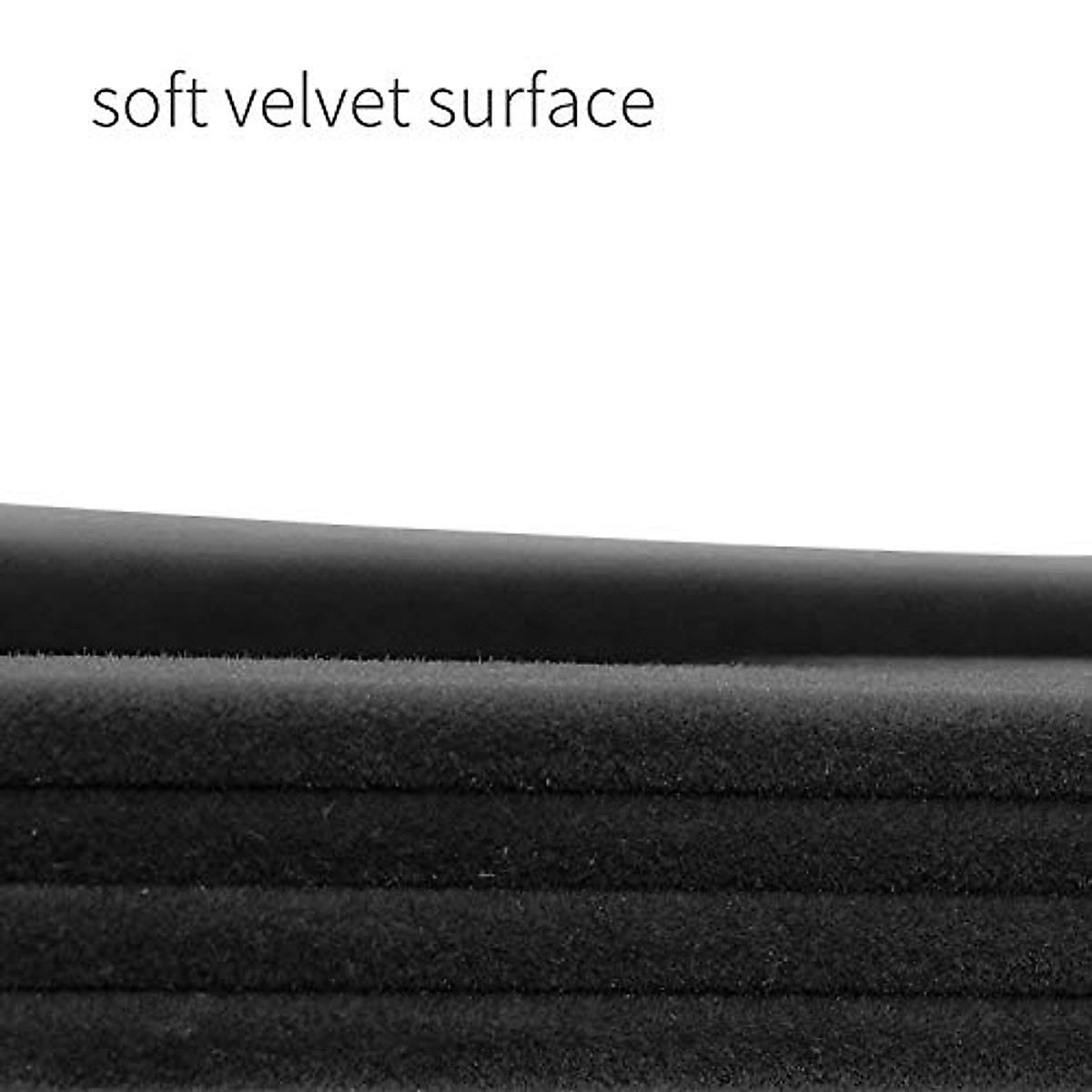 ManGotree Velvet Suit Hangers with 360 Swivel Gold Hook, Non-Slip Coat Hangers, Ultra-Slim Space Saving Hangers, Sturdy & Durable Clothes Hangers, 36 Pack (Black)