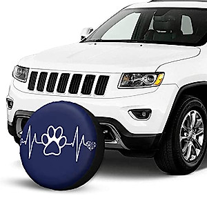 Forno Funny Mountain Design Camper Spare Cover Protectors Weatherproof Universal Trailer Wheel Tire Covers for Jeep SUV Rv Strailer Truck Camper Travel Trailers