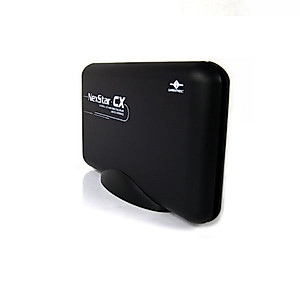 Vantec NexStar CX NST-300S2-BK 3.5-Inch SATA to USB 2.0 External Hard Drive Enclosure (Black)