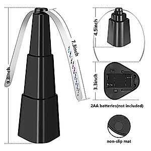 Fly Fans for Tables, Fly Fan for Outdoor Tables, Fly Repellent Outdoor Indoor Keep Flies Away, Portable Table Top Fly Spinner for Home Party Picnic