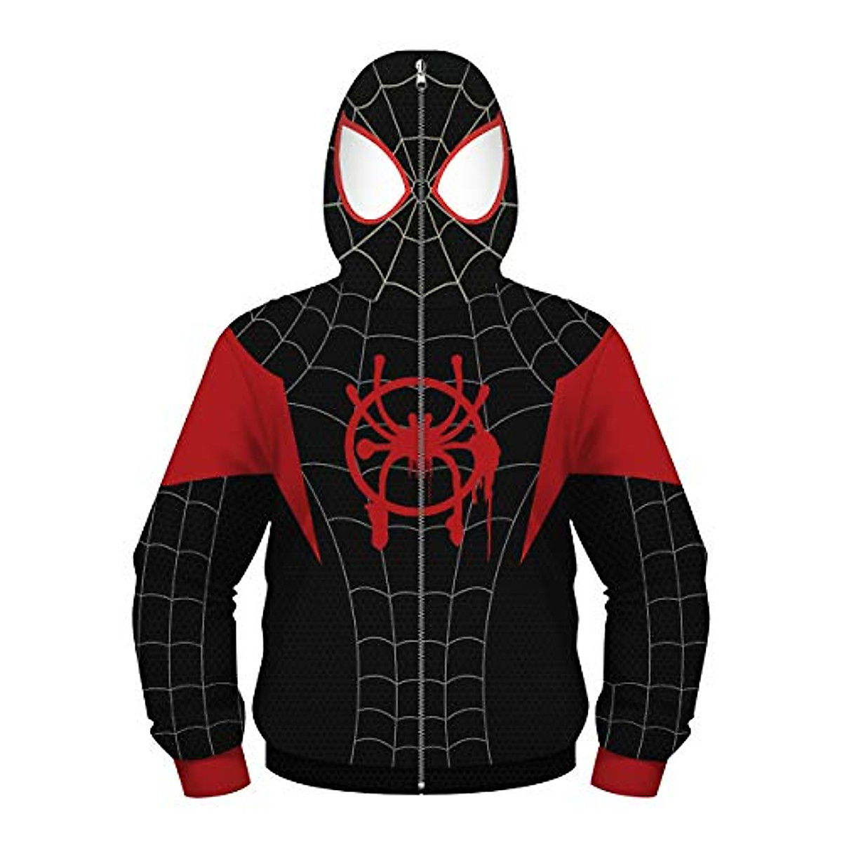 Fancy Uyee Kids Boys Teen Full Zip Up Hoodie Halloween Cosplay Sweatshirts Jackets Costumes for Boys(SP 013,M(8-11 years)