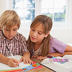 36 Pieces Fruit Scented Bookmarks, Bookmarks for Kids Scratch and Sniff Bookmarks Fun Classroom Bookmarks for Students Teens Food Lovers Tudents Classroom Stationery Supplies (12 Styles)