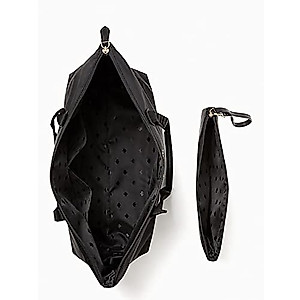 Kate Spade New York Mel Packable Nylon Tote, Black, WKR00625-001