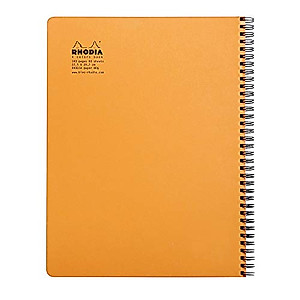 Rhodia 4 Color Book 9 in. x 11 3/4 in. Orange