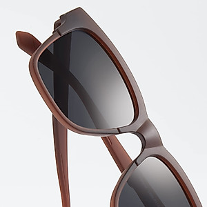 Cyxus 2024 Polarized Rectangular Sunglasses Men Square UV Protection Fashion TR Frame Male Shades Black-2