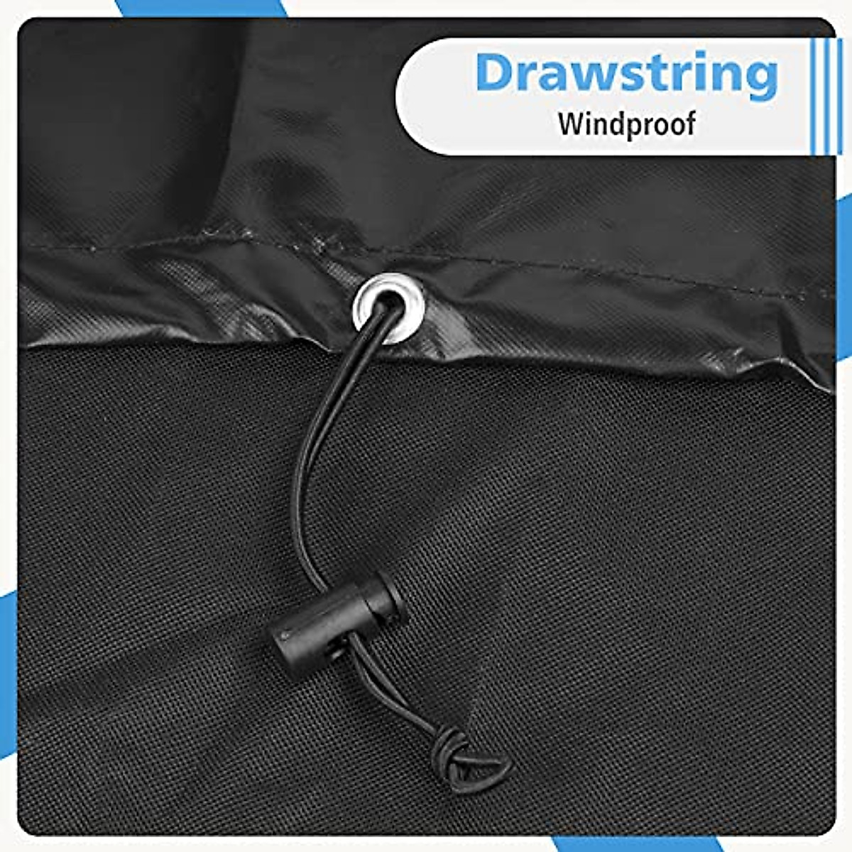 GASPRO Grill Cover for Traeger Pro 22 / 575, Lil Tex Elite 22, Eastwood 22 & 34 Pellet Grill, Special Zipper Design, Waterproof and Windproof