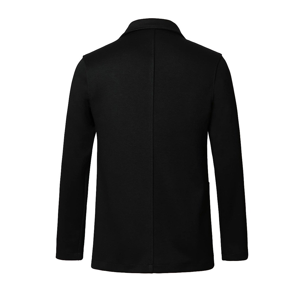WZIKAI Men's Casual Sport Coat Jacket Regular Fit Lightweight Suit Jacket for Men Black M