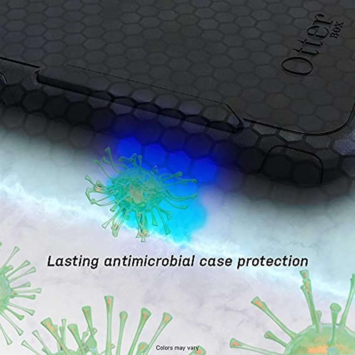 OtterBox Galaxy S21+ 5G (ONLY - DOES NOT FIT non-Plus size or Ultra) Commuter Series Case - DOES NOT FIT non-Plus size or Ultra) - BLACK, slim & tough, pocket-friendly, with port protection