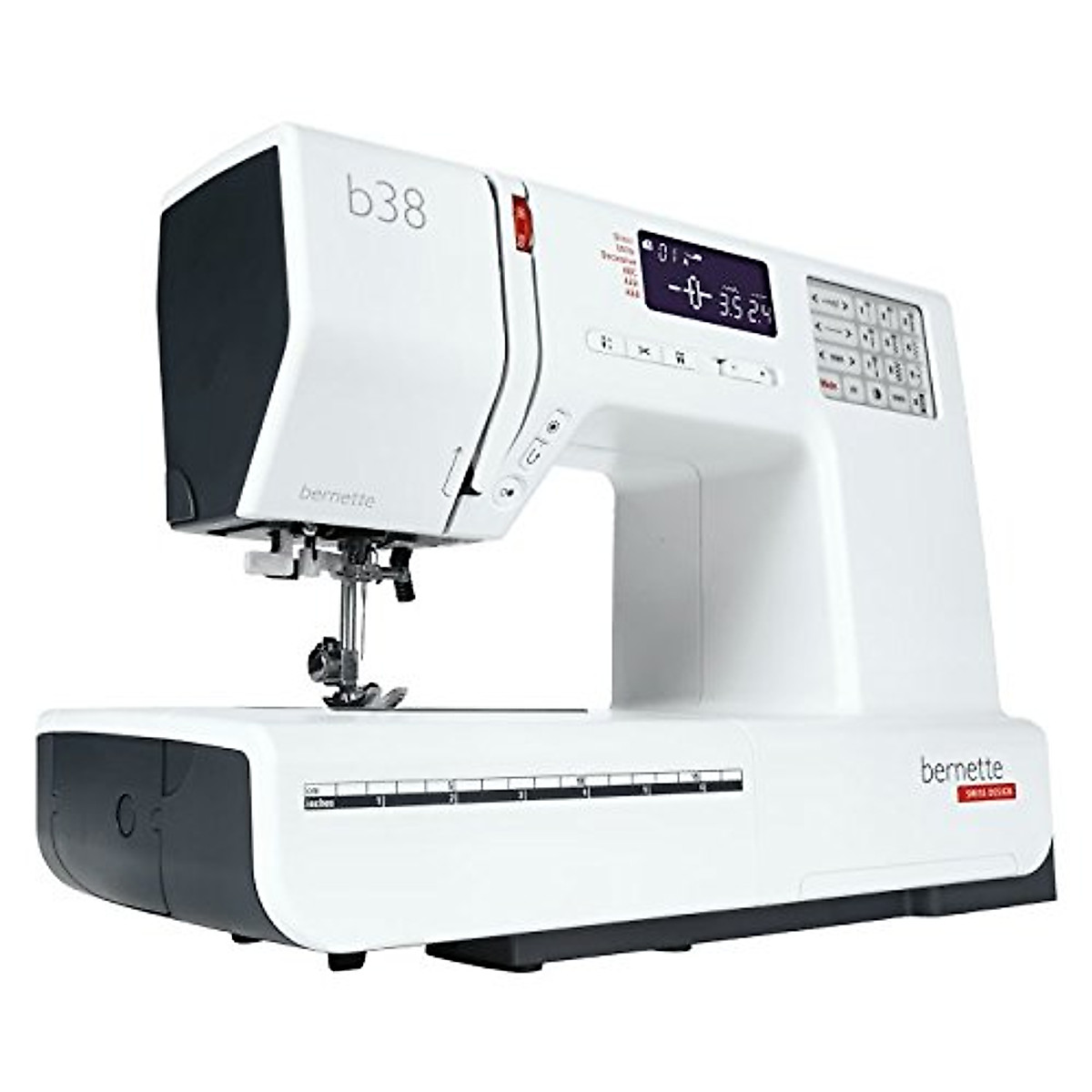 Bernette 38 Swiss Design Computerized Sewing Machine with Bonus Bundle