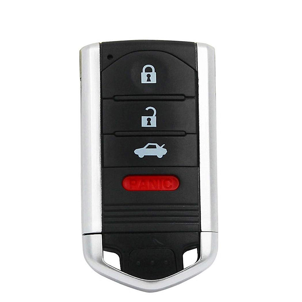 WFMJ for Acura ZDX RDX ILX TL 4 Buttons Remote Smart Key Case Shell Fob (Only Key Case Shell)