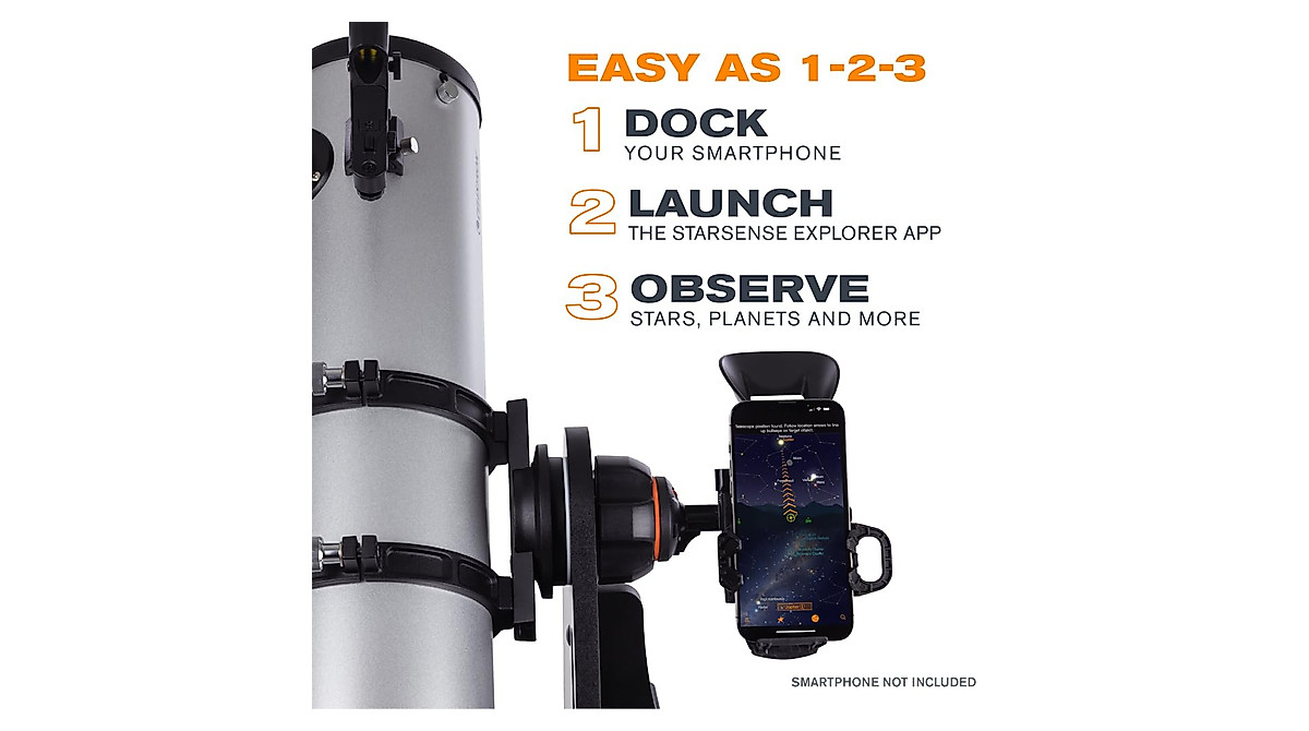 Celestron StarSense Explorer 130mm Telescope | Smartphone App-Enabled ...