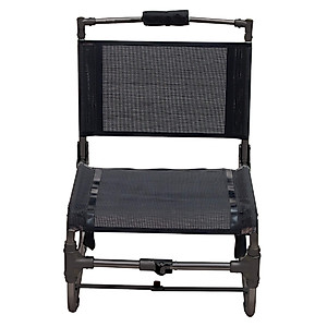 Rio Gear 15.5" Seat Height Compact Traveler Folding Chair with Hard Arms - Large
