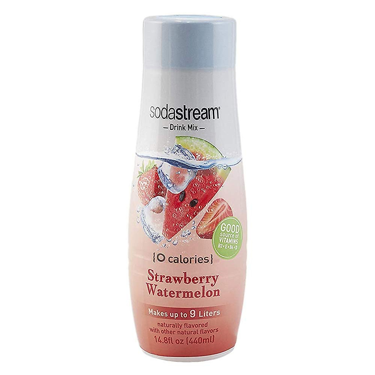 SodaStream Waters Zero Calorie Flavoring Syrup, Strawberry Watermelon, 14.8 Fl Oz