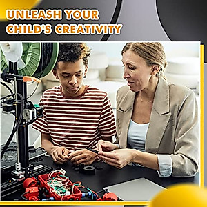 10 Pack 3D Printing Filament ABS 3D Printer Filament 1.75 mm 0.2 kg Each Spool 10 Colors Filament Pack with Nozzle and Cleaning Needle Compatible with 3D Printers, Solid and Translucent