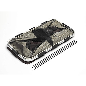 Whitmor Easycare Double Laundry Hamper - Lights and Darks Separator - Espresso