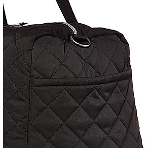 Vera Bradley Women's Performance Twill Medium Travel Duffle Bag, Black, One Size