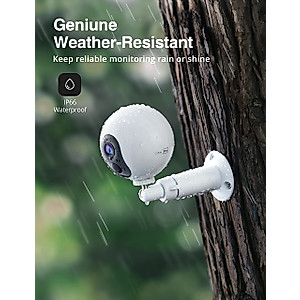 5-Star Compatible Inkjet Cartrige Security Camera Wireless Outdoor, Add on Camera for VA-HS003，WiFi Battery Indoor&Outdoor Camera, IP66 Waterproof, IP Cam with Two-Way