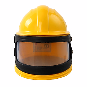 YaeKoo AIR Supplied Safety Sandblast Helmet Sandblaster Sandblasting Hood Protector Gear