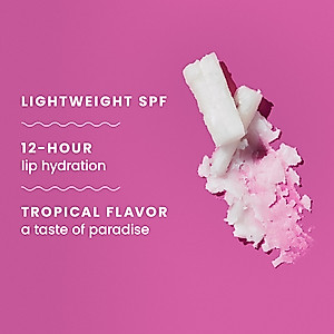 Hawaiian Tropic Tropical Lip Balm SPF 30 | Lip Balm for Stocking Stuffers for Adults, Christmas Gifts, Lip Sunscreen, Lip SPF 30, Lip Sunblock, Travel Sunscreen, Mini Sunscreen, 0.14oz (Pack of 10)