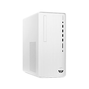 HP Pavilion TP01 Desktop Computer - 12th Generation Intel Core i7-12700 12-Core up to 4.90 GHz Processor, 16GB DDR4 RAM, 256GB PCIe SSD + 6TB HDD, AMD Radeon RX 550 Graphics, Windows 11 Home, White