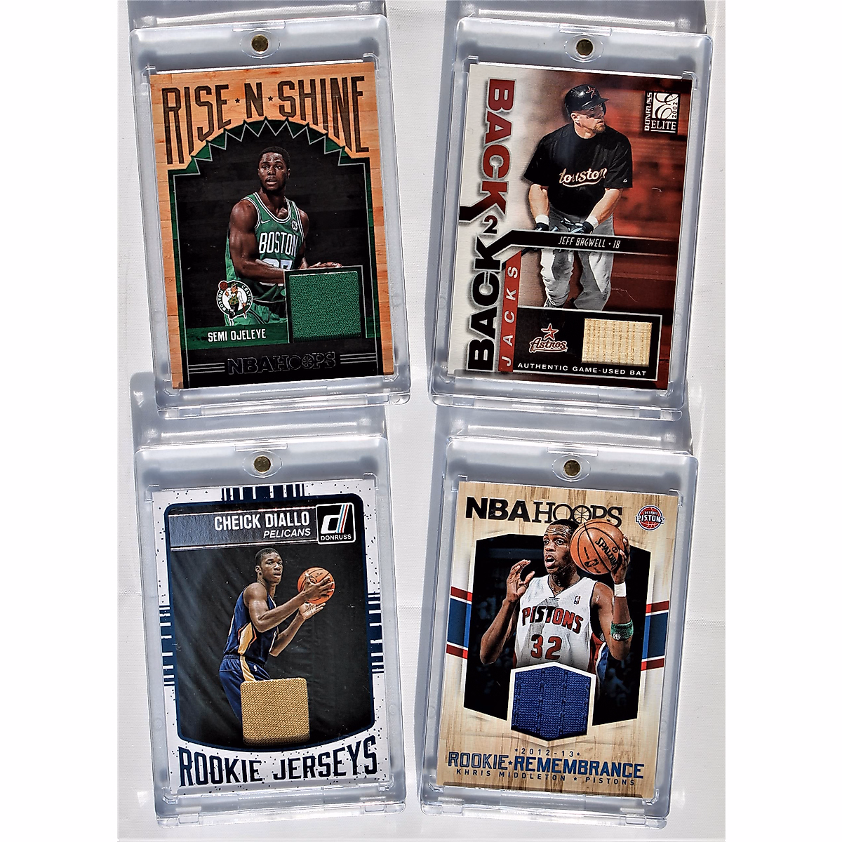 UVBLOC One Touch Card Holder 130pt Magnetic Baseball Jersey Patch Pro Protectors Sleeves Cases for Trading Football Sports Cards