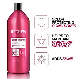 Redken Color Extend Shampoo | For Color-Treated Hair | Cleanses Hair Leaving It Manageable & Shiny
