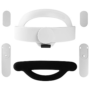 Orzero Head Strap Compatible for Quest 2 Accessories with Head Cushion Elite Strap Upgraded Comfortable Protective Head Strap Reduce Pressure Adjustable Headband