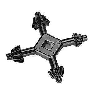 Craftsman Chuck Key 4 in 1 Chuck Key Fit, Drill Chuck Key, Power Drill Chuck Key 4 in 1 Drilling Tool, Drill Press Chuck Four Way Key Home Decoration Repair Tools for Drills for Power Tools