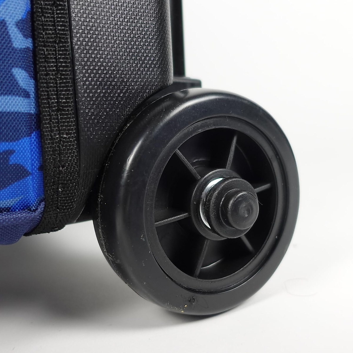 ELITE Basic Bowling Bag Double (2) Ball Roller with Rolling Wheels (Navy Camo)