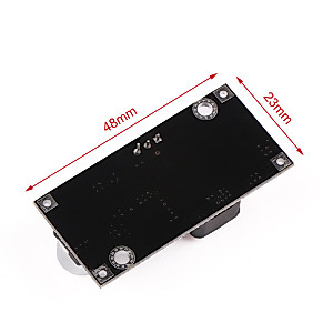 DROK DC Buck Converter Adjustable, DC Voltage Regulator Adjustable 4.5-40V to 1.25-37V (36V 24V 12V 9V 5V 3V) Variable Voltage Stabilizer Power Supply Volt Reducer Step Down Transformer