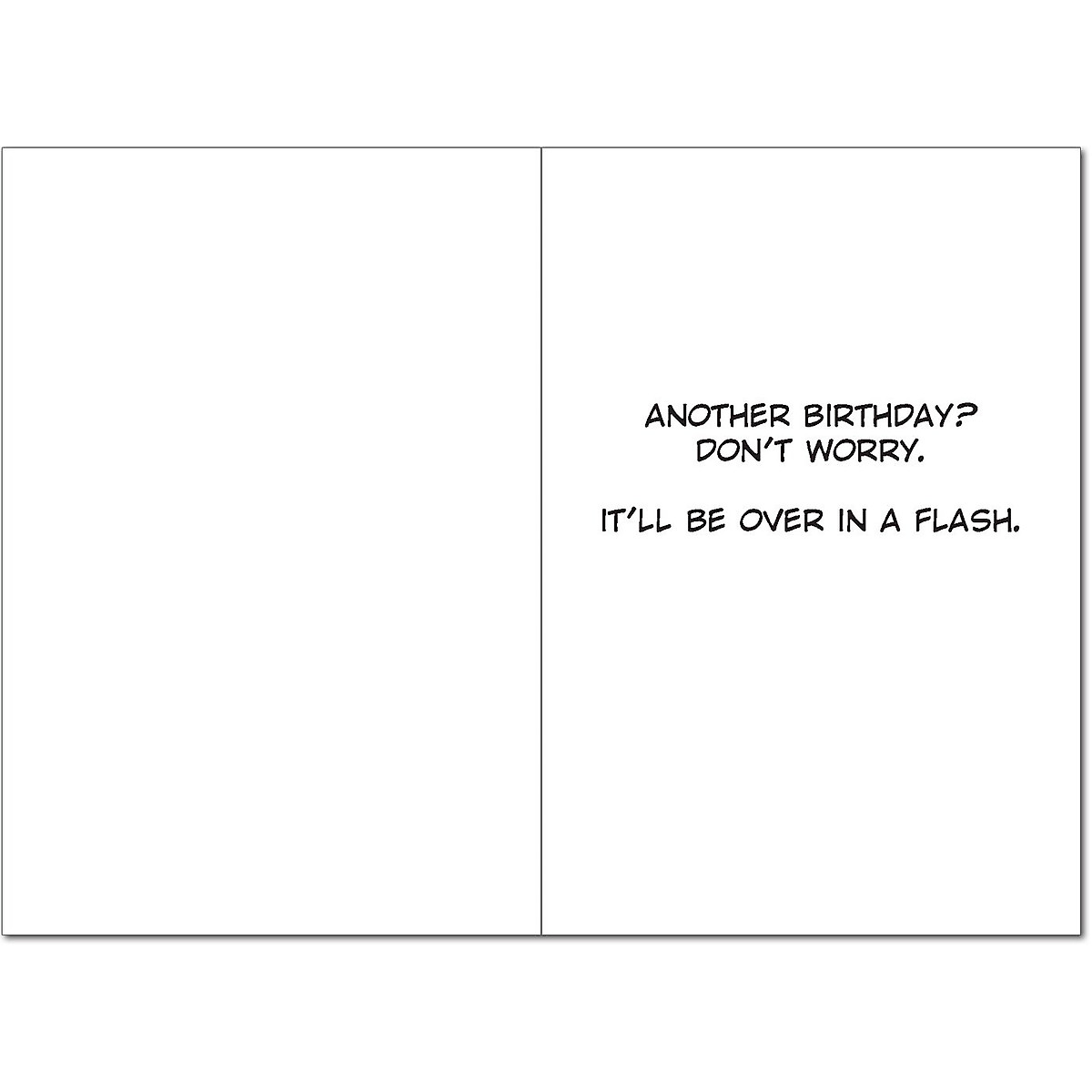 4722 Dwarfs Unique Funny Birthday Card with Envelope