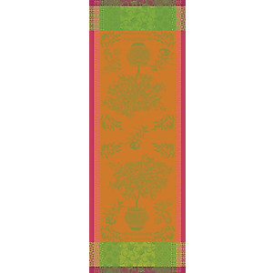 Garnier Thiebaut Mandarinier Pot Orange Kitchen Towel, 22"x30"