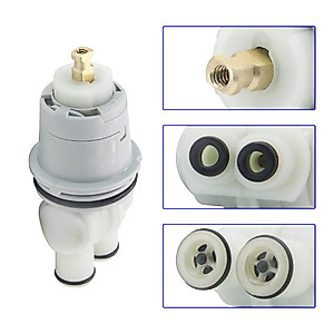 Denkehin RP46074 Shower Valve Cartridge Repair Part Replace for Delta Shower and Tub 13/14 Series Faucet, Temperature Control Valve Repair kit