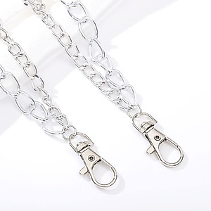 Tgirls Hip Hop Pants Chain Goth Jean Chains Star Punk Pocket Chain for Women Layered Acrylic Keychains Cute Trouser Chain Rock Wallet Chain for Men Waist Body Accessories for Girls (2 Star-2)