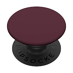 Simple Solid Color Chic Wine Red Design PopSockets Swappable PopGrip