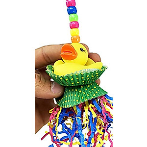 Bonka Bird Toys 2085 Cupcake Duck Small Bird Toy