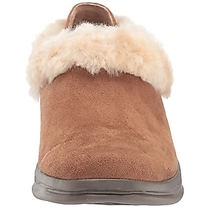 BZees Womens Crush Loafer Toffee Microfiber 11 M