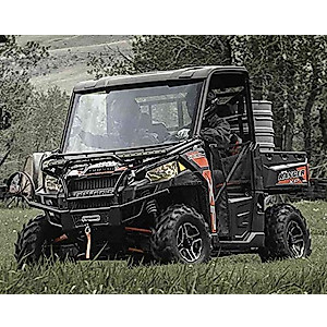 Polaris Lock & Ride Full Glass Windshield - Clear