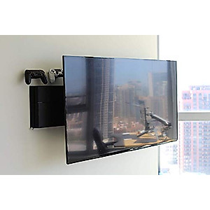 HumanCentric Mount Compatible with PS4 Fat Version, Mount Your Original Fat PS4 on The Wall or on The Back of The TV