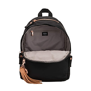 KIPLING(キプリング) Women Kipling Official Authentic Delia Backpack, Rose Black