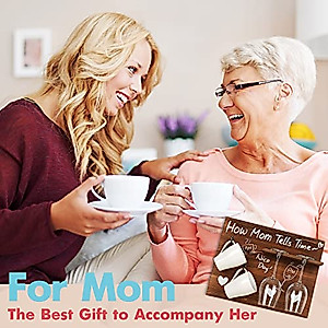 Funistree Gifts for Grandma Mom Christmas Xmas from Grandkids, Funny Gag Stocking Stuffers Ideas for Mom Cup Holder, Women Stocking Stuffers for Nana Granny Cookbook Stand Recipe Book Holder Home Deco