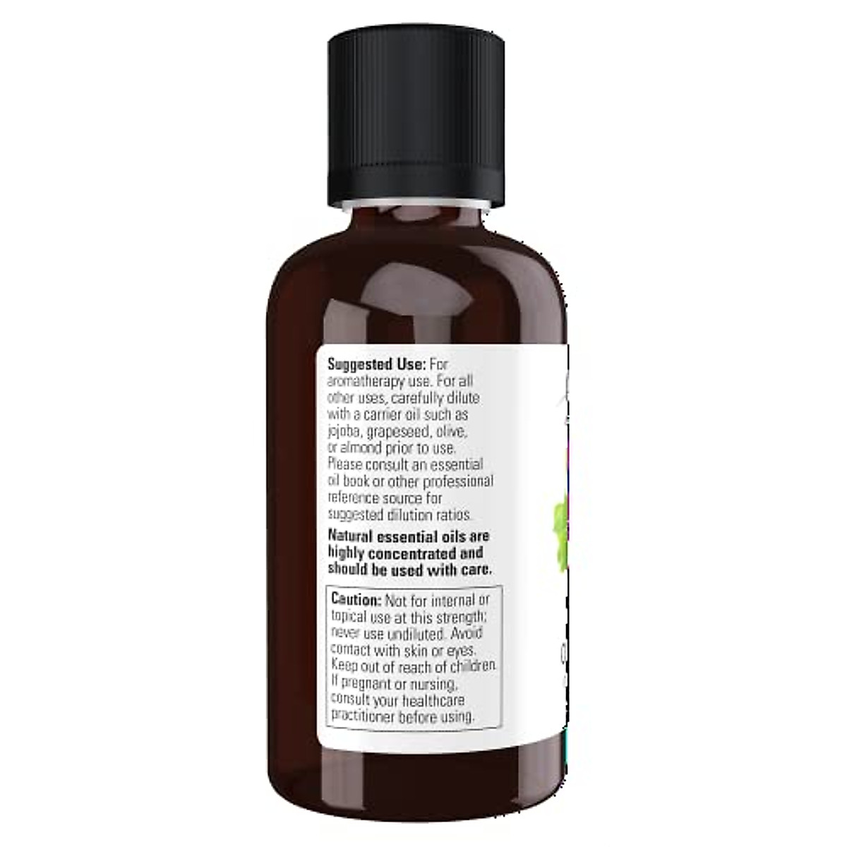 NOW Essential Oils, Oregano Oil, Comforting Aromatherapy Scent, Steam Distilled, 100% Pure, Vegan, Child Resistant Cap, 2-Ounce