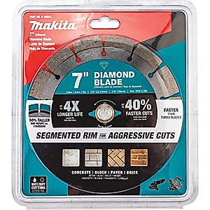 Makita B-69624 7" Diamond Blade, Segmented, General Purpose