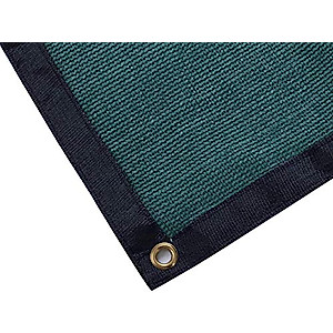 JTsuncover- 90% Heavy Duty Shade Cloth Mesh Sun Block Fabric with Grommets for Garden Cover Flowers Plants Patio Lawn Green 6ft X 8ft