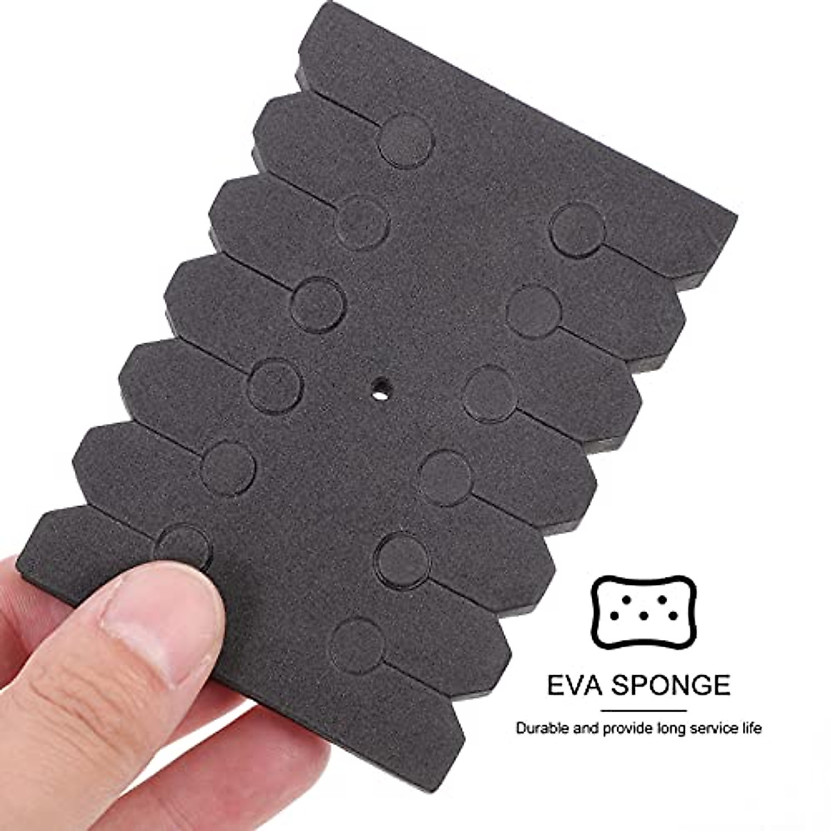 7pcs Arrows Separator EVA Foam Practical Arrows Unique Quiver Holder Separator for Outdoor Black