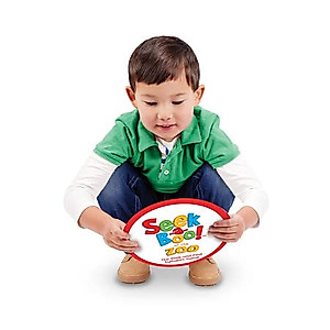 MindWare Seek-a-Boo! at The Zoo The Seek-and-Find Alphabet Matching Game - Fun Toddler Games Ages 2-4 - Improves Memory, Vocabulary and Letter Recognition
