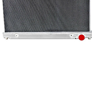 ALLOYWORKS 3 Row All Aluminum Radiator For 2003-2007 Ford F250 F350 Super Duty / 2003-2005 Ford Excursion 6.0L Turbo Diesel Powerstroke Engine