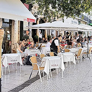 FYY Tablecloth Clips,12 Packs Heavy Duty Stainless Steel Table Clips Table Cloth Cover Clamps Ideal Table Cloth Holders for Restaurant Outdoor Picnic Wedding Graduation Party Home Kitchen